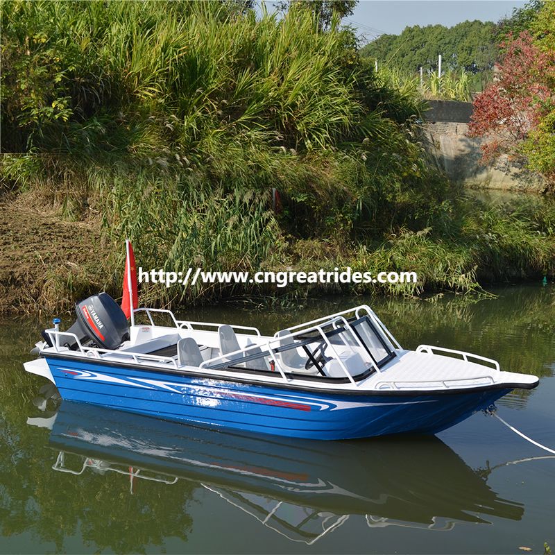 14.8ft Speed Sporty Yachts Aluminium Ocean Fishing Boat Offshore Speed ...