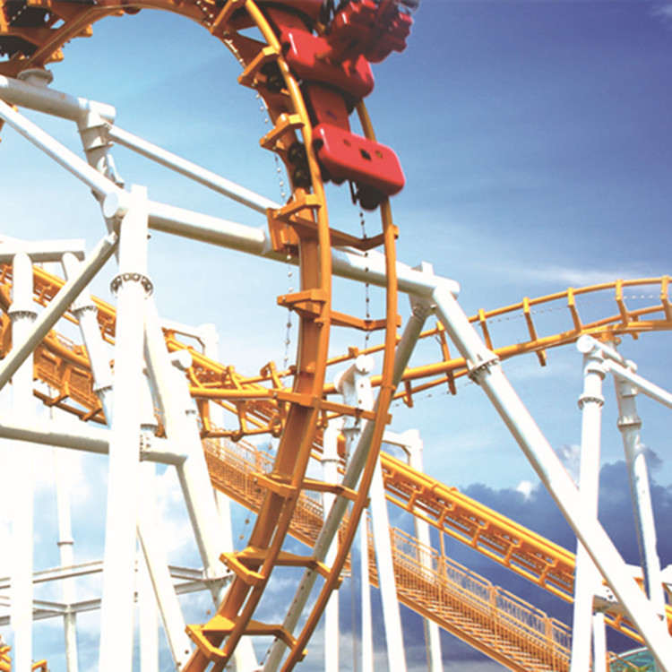 Manufacturer Price 6 Loops Roller Coaster Adult Trilling Amusement ...