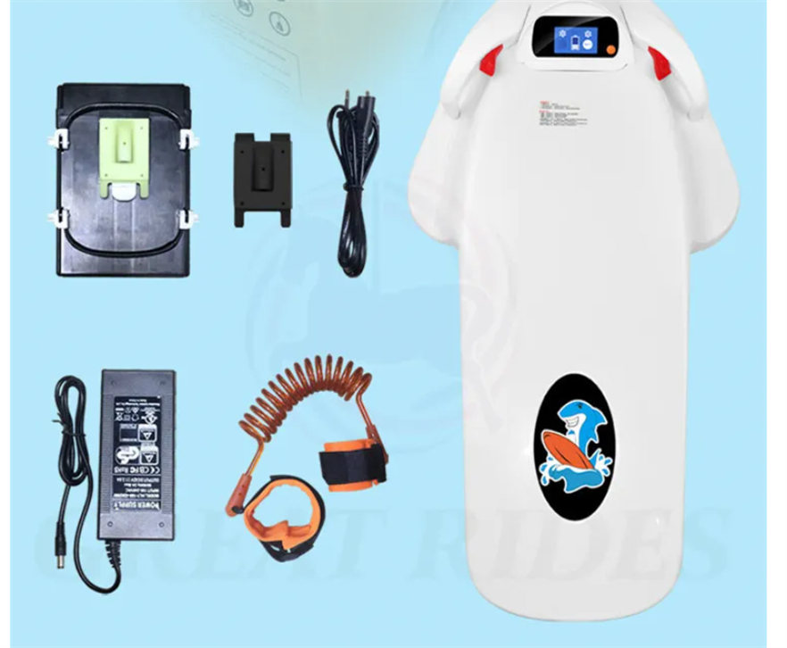 China Power Engine Water Jet Surf Board Electronic Surf Motorized ...